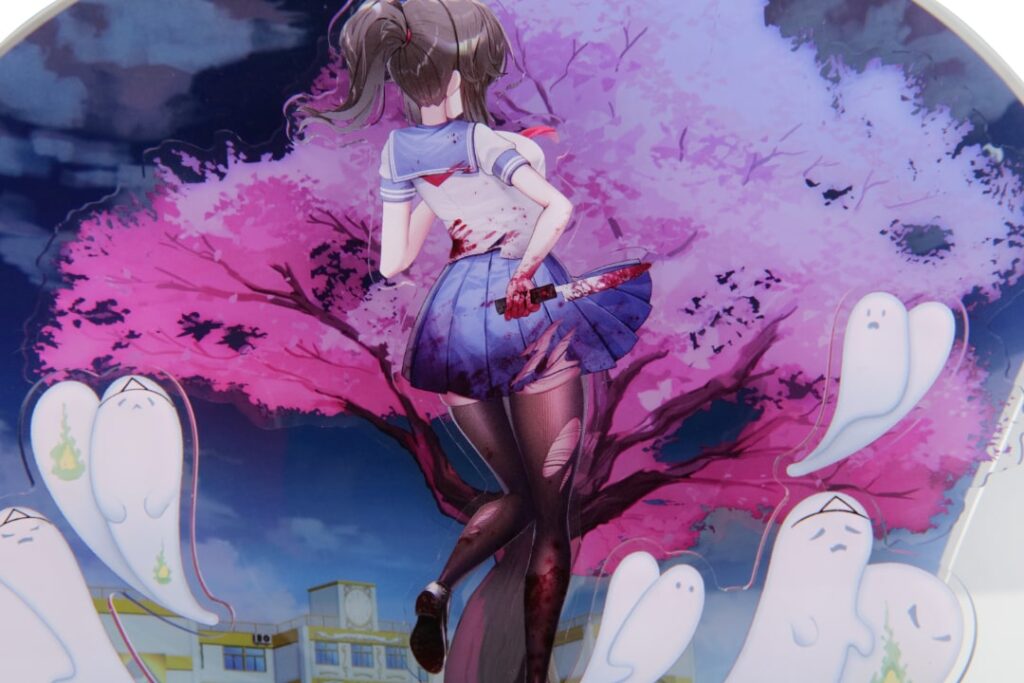 Yandere Chan Acrylic Figure Full Background Set Double Sided ...