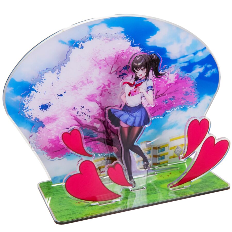Yandere Chan Acrylic Figure Full Background Set Double Sided ...